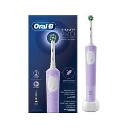Braun Oral-B Vitality Pro D103, Elektrische Zahnb&uuml;rste violett/wei&szlig;, Lilac Violet