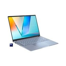 ASUS Vivobook S 14 (S5406SA-QD230W), Notebook hellblau, Intel Core Ultra 7 258V, Intel Arc Graphics, 32 GB LPDDR5X, 1 TB (1 TB SSD), Windows 11 Home