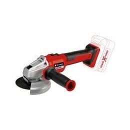 Einhell Professional Akku-Winkelschleifer AXXIO 18/115 Q, 18Volt rot/schwarz, ohne Akku und Ladeger&auml;t