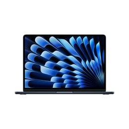Apple MacBook Air 34,5 cm (13,6") 2025, Notebook schwarz, 24 GB, 512 GB (512 GB SSD), M4, MacOS, Deutsch