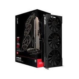 Xfx Radeon RX 9070 XT Swift, Grafikkarte schwarz, RDNA4, GDDR6, 3x DisplayPort, 1x HDMI 2.1