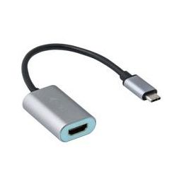 i-tec Adapter USB-C > Metal HDMI 4K / 60Hz schwarz/silber