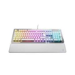 Turtle Beach Vulcan II, Gaming-Tastatur aluminium (geb&uuml;rstet)/wei&szlig;, DE-Layout, TITAN II Red