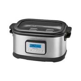 ProfiCook Sous-Vide Garer PC-SV 1112 edelstahl/schwarz, 520 Watt, 8 Liter