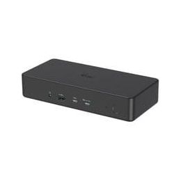 i-tec USB 3.0 / USB-C / Thunderbolt 3 Professional Dual 4K Display Docking Station Gen2 Power Delivery 100W, Dockingstation schwarz, Anschluss per USB/Thunderbolt 3/4
