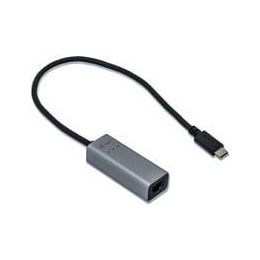 i-tec USB-C Metal Gigabit Ethernet Adapter, USB-Adapter grau