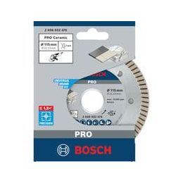 Bosch PRO Ceramic Diamant-Trennscheibe, &Oslash; 115mm Bohrung 22,23mm