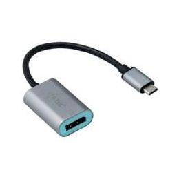 i-tec Adapter USB-C > Metal DisplayPort 4K / 60Hz schwarz/silber