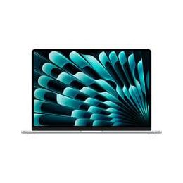 Apple MacBook Air (15") 2025, Notebook silber, 16 GB, 512 GB (512 GB SSD), M4, Deutsch
