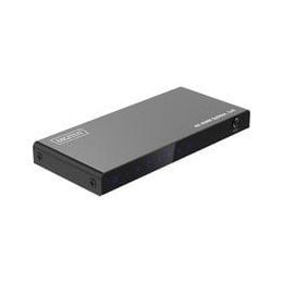 Digitus 4K HDMI Splitter, 1x4 schwarz, mit Downscaler