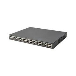Digitus 24-Port/Ethernet/PoE+ injektor/370W, Switch schwarz, 370W PoE Budget