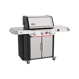Weber Gasgrill Genesis SP-335W GBS edelstahl, 18,76 kW, mit Sear Zone und Seitenkocher, Modell 2025