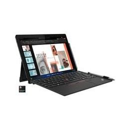 Lenovo ThinkPad X12 Detachable G2 (21LK0021GE), Tablet-PC schwarz, Windows 11 Pro