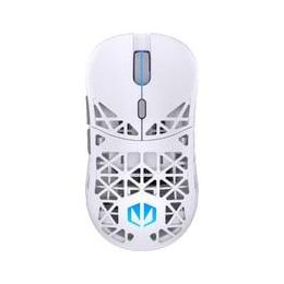 LIV Plus Wireless Onyx White, Gaming-Maus wei&szlig;, inkl. Ladestation