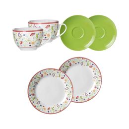 Ritzenhoff & Breker Ritzenhoff & Breker Kaffeeservice Shanti Doppio 6er Set