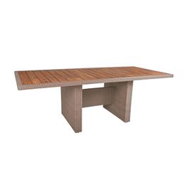 Garden Pleasure Tisch BRAGA 180 cm, weidenbraun