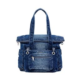Desigual Rucksack Damen Gr&ouml;&szlig;e One Size blue denim