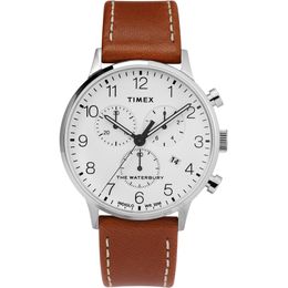 Timex Uhr 'Waterbury Heritage' Herren Gr&ouml;&szlig;e One Size braun / schwarz / silber / wei&szlig;