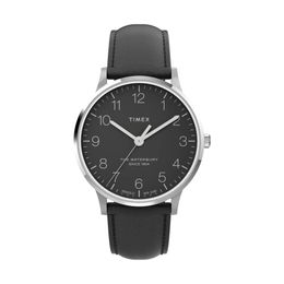 Timex Analoguhr 'Waterbury Classic' Herren Gr&ouml;&szlig;e One Size schwarz / silber