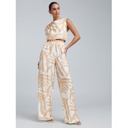 BWLDR Hose 'LAILA' Damen Gr&ouml;&szlig;e 42 beige / offwhite