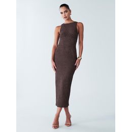BWLDR Kleid Damen Gr&ouml;&szlig;e 44 schoko Winterkleid