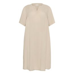 Kaffe Curve Kleid 'Mille' Damen Gr&ouml;&szlig;e 44 beige Sommerkleid