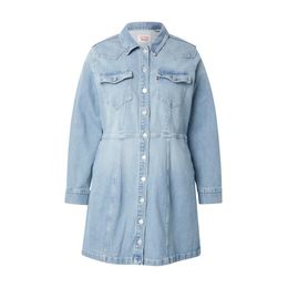 LEVI'S&reg; PLUS Levi's Plus 'Flynn Western Dress' Damen Gr&ouml;&szlig;e 48 blue denim Winterkleid