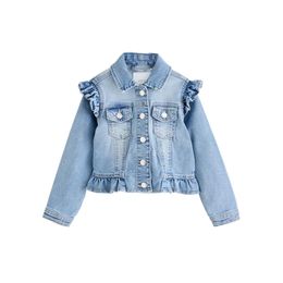 next Jacke M&auml;dchen Gr&ouml;&szlig;e 104 blue denim