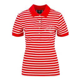 19V69 Italia Poloshirt 'Bibi Marina' Damen Gr&ouml;&szlig;e XS rot / wei&szlig;