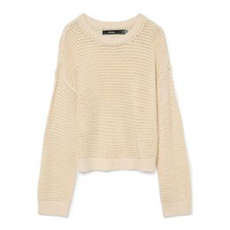 V&eacute;ro Moda Vero Moda Pullover 'VMNEWMADERA' Damen Gr&ouml;&szlig;e XL creme