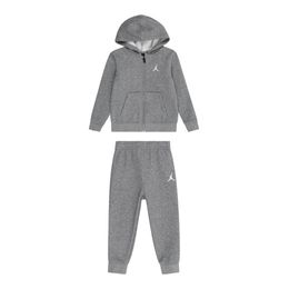 Jordan Jogginganzug 'BRKLYN' Jungen Gr&ouml;&szlig;e 80/86 graumeliert / wei&szlig;