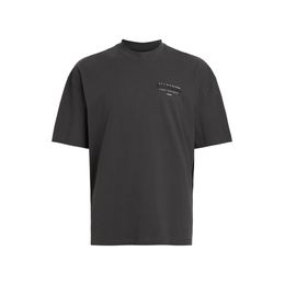 AllSaints T-Shirt 'REDACT' Herren Gr&ouml;&szlig;e S schwarz / wei&szlig;