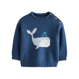 next Pullover Jungen Gr&ouml;&szlig;e 80 navy / grau / wei&szlig;