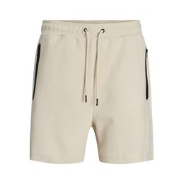 Jack & Jones Jack & Jones Shorts 'JPSTGordon' Herren Gr&ouml;&szlig;e 35/36 creme / schwarz