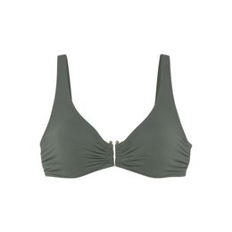 Lascana Bikini-Top Damen Gr&ouml;&szlig;e 80 oliv