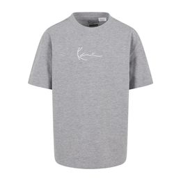 Karl Kani T-Shirt 'Essential' Jungen Gr&ouml;&szlig;e 146/152 grau / wei&szlig;