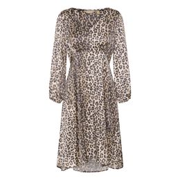 Culture Kleid 'CULeona Berna' Damen Gr&ouml;&szlig;e 36 braun / schwarz / eierschale Sommerkleid