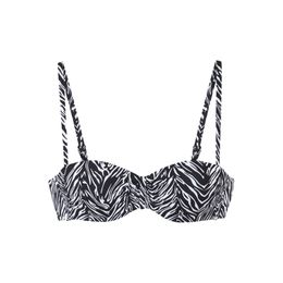 s.Oliver Bikini Damen Gr&ouml;&szlig;e 75 schwarz / wei&szlig;