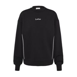 LeGer by Lena Gercke Sweatshirt 'Jannia' Damen Gr&ouml;&szlig;e XL schwarz / wei&szlig;