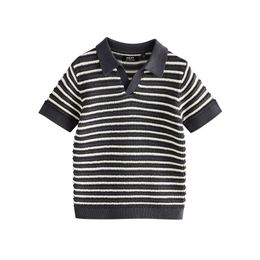 next Poloshirt Jungen Gr&ouml;&szlig;e 74 grau / wei&szlig;