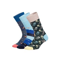 DillySocks Socken 'Costal Views' Damen Gr&ouml;&szlig;e 36/40 bunt