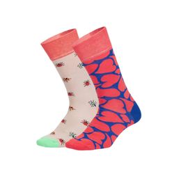 DillySocks Socken 'Beetle Love' Damen Gr&ouml;&szlig;e 41/46 bunt