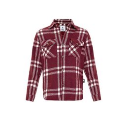 Moxx Paris Hemd Jungen Gr&ouml;&szlig;e 104/110 bordeaux / wei&szlig;