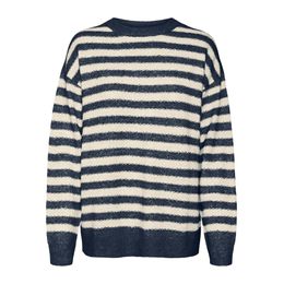 V&eacute;ro Moda Vero Moda Pullover 'VMMARCIA' Damen Gr&ouml;&szlig;e XS navy / wei&szlig;