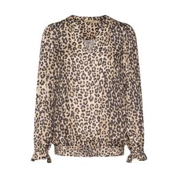 Culture Bluse 'Pia' Damen Gr&ouml;&szlig;e XXL nude / rostbraun / dunkelbraun