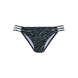 Venice Beach Bikinihose Damen Gr&ouml;&szlig;e XS dunkelgr&uuml;n / schwarz