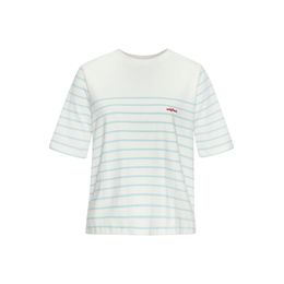 Lascana T-Shirt Damen Gr&ouml;&szlig;e XS/S hellblau / naturwei&szlig;