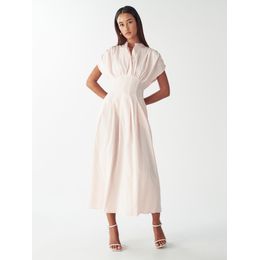 Willa Kleid 'Otis' Damen Gr&ouml;&szlig;e 40 pfirsich / wei&szlig; Sommerkleid
