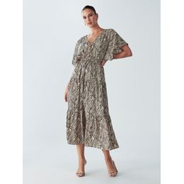 BWLDR Dress 'Jacques' female size 44 Beige / Black