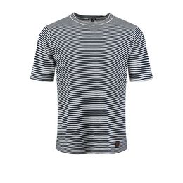 Key Largo T-Shirt 'FREQUENCY' Herren Gr&ouml;&szlig;e S navy / offwhite